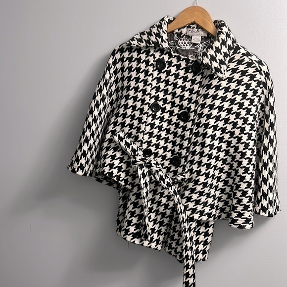 Steve Madden | Jackets & Coats | Steve Madden Black And White Double ...